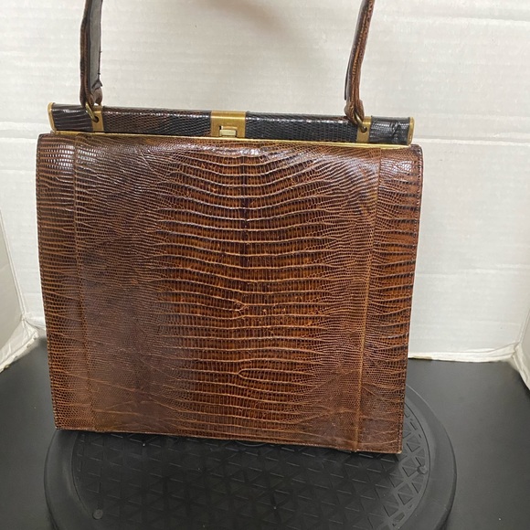 Bags | Vintage Genuine Lizard Skin Purse | Poshmark